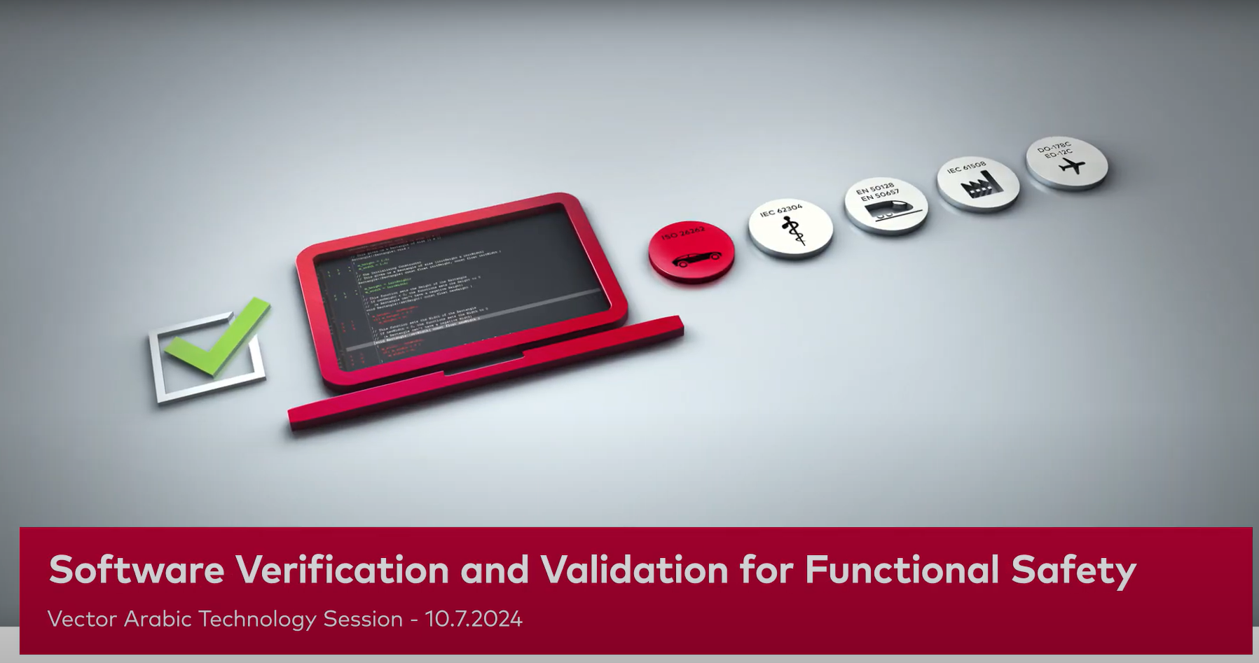 Sw Verification And Validation For Functional Safety In Ev Arabic Session Coursevox High